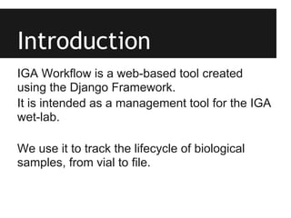 Iga workflow | PDF