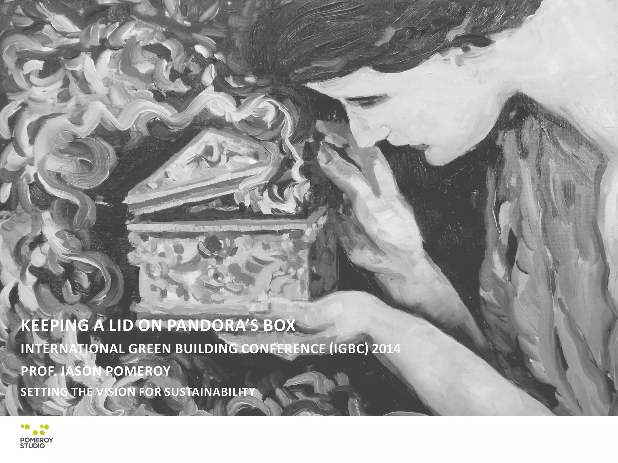 IGBC 2014 - Jason Pomeroy, Pomeroy Studio | PDF