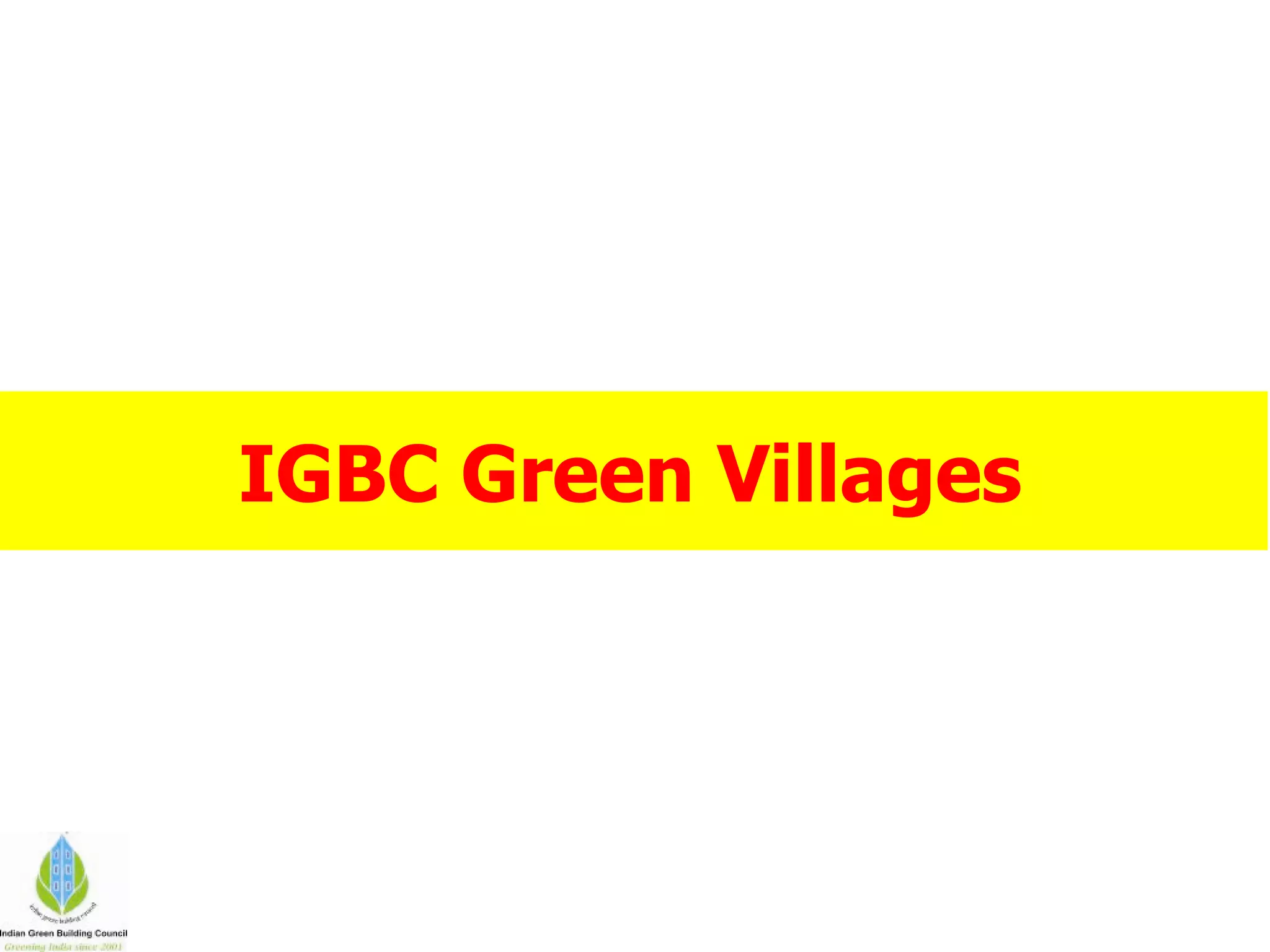 Intoduction of Indian Green Building Council | PDF