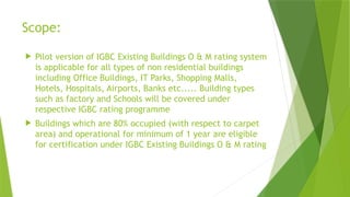 IGBC Ppt G.B.pptx green buildings engineering | PPT