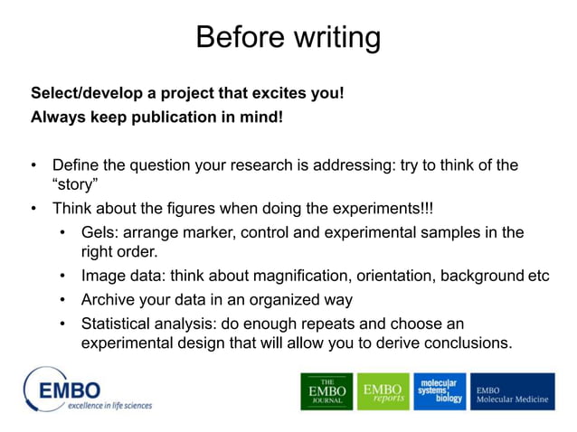 Preparing a manuscript | PPTX