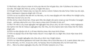 Igbo - The Precious Blood of Jesus Christ - Ọbara Jizọs Kraịst dị oke ...