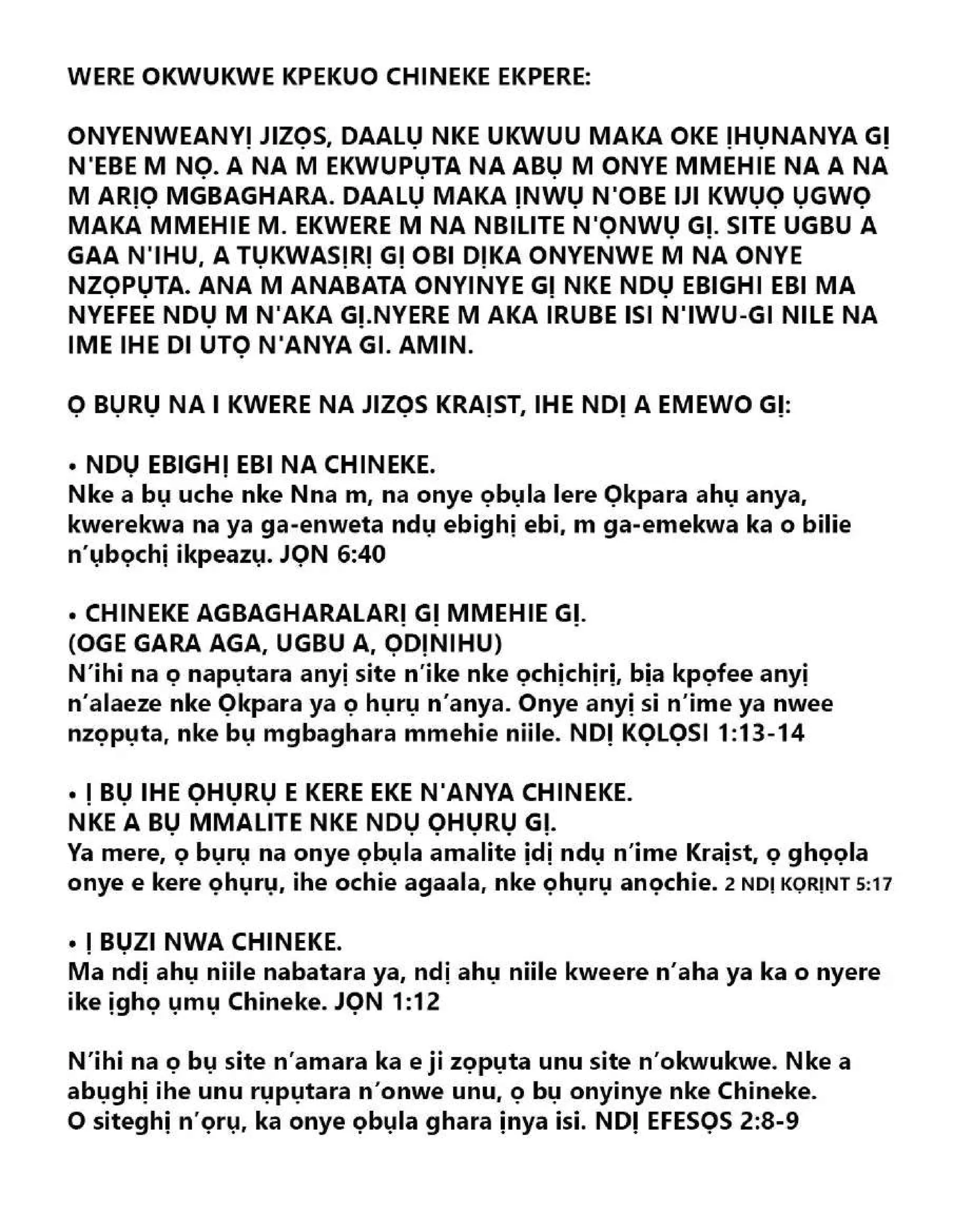 Igbo Gospel Tract - ONLY JESUS CHRIST SAVES.pdf