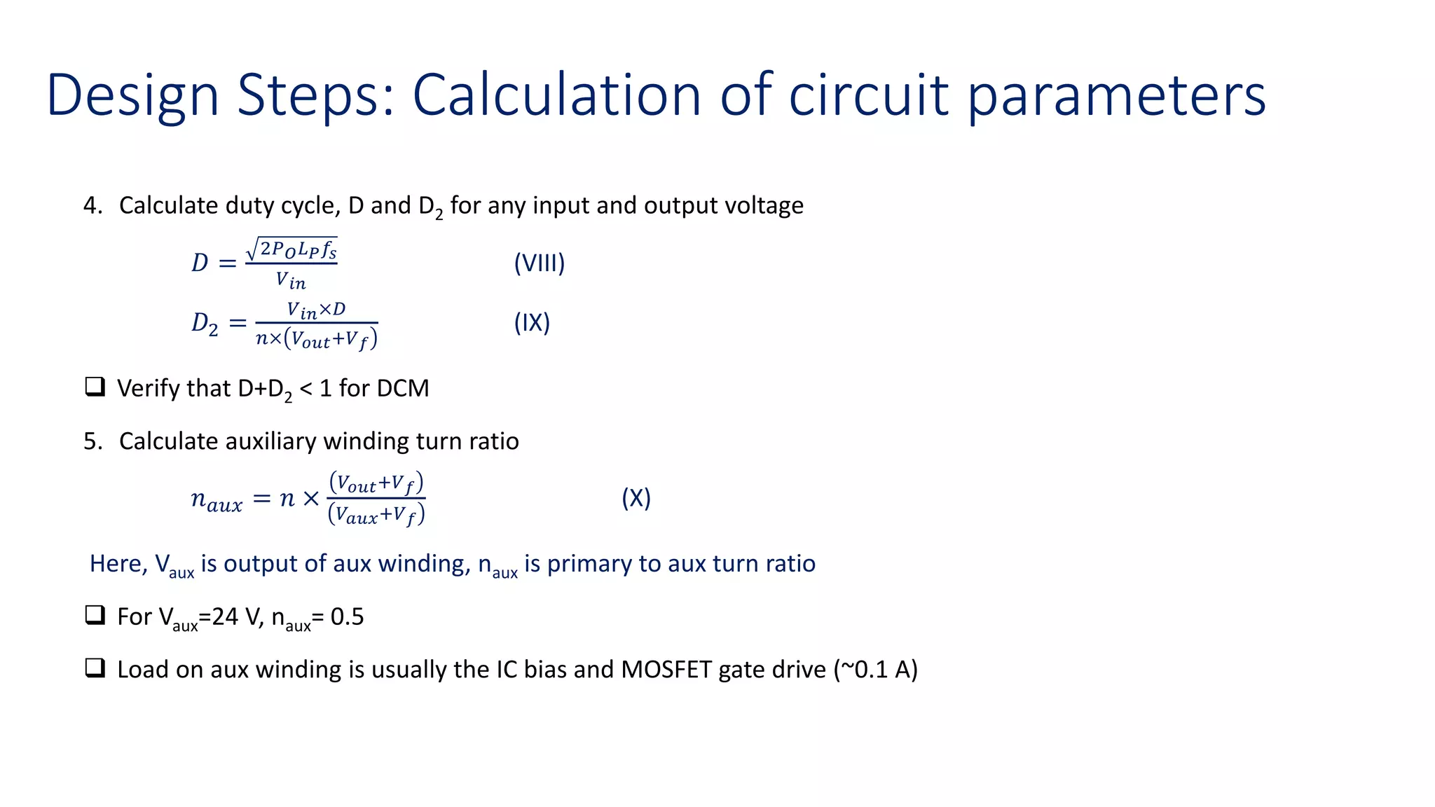 Igbt gate driver power supply flyback converter | PDF