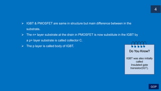 IGBT(INSULATED GATE BIPOLAR TRANSISTOR) | PPTX