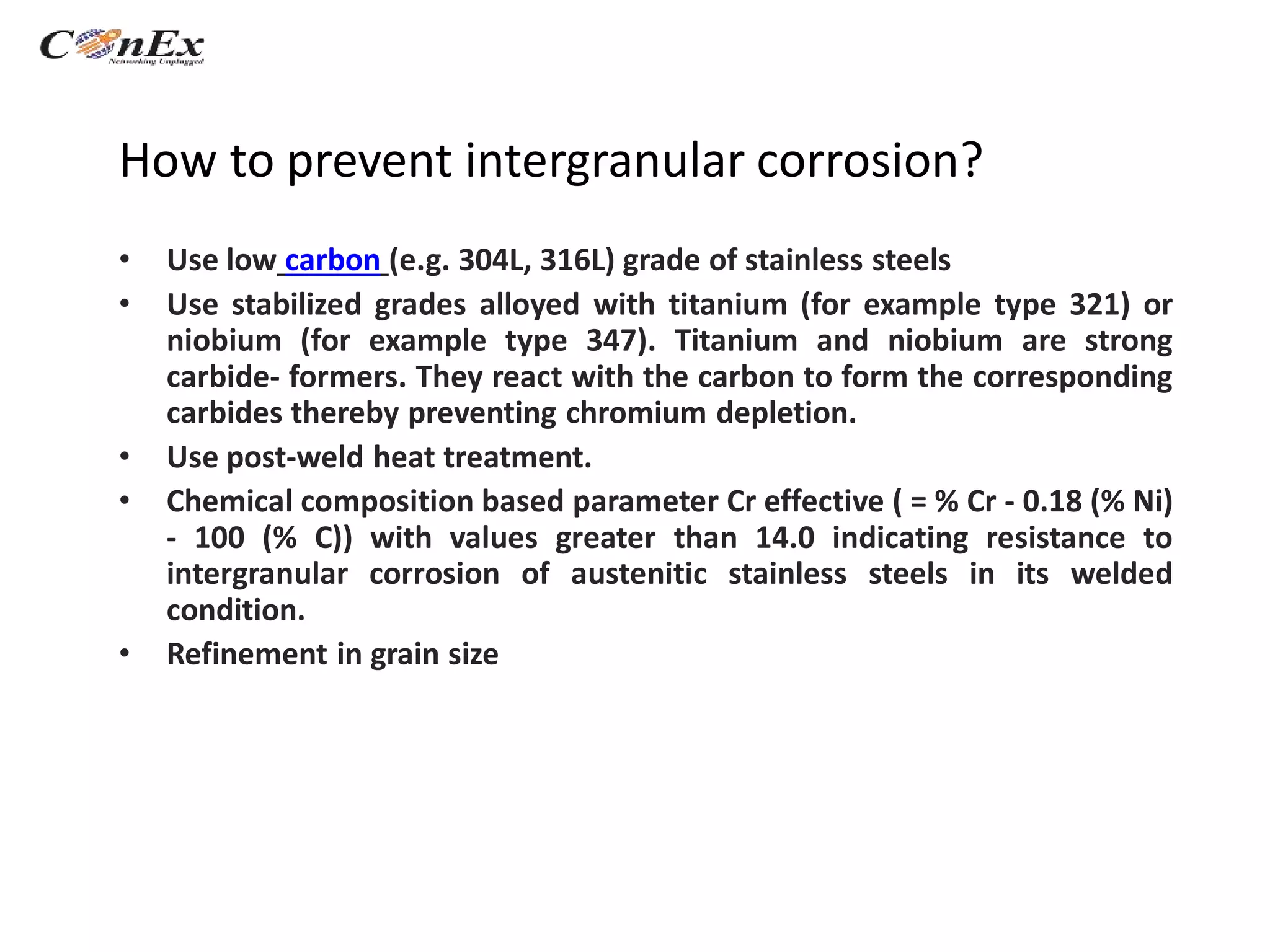 Intergranular corrosion in SS tubes | PDF