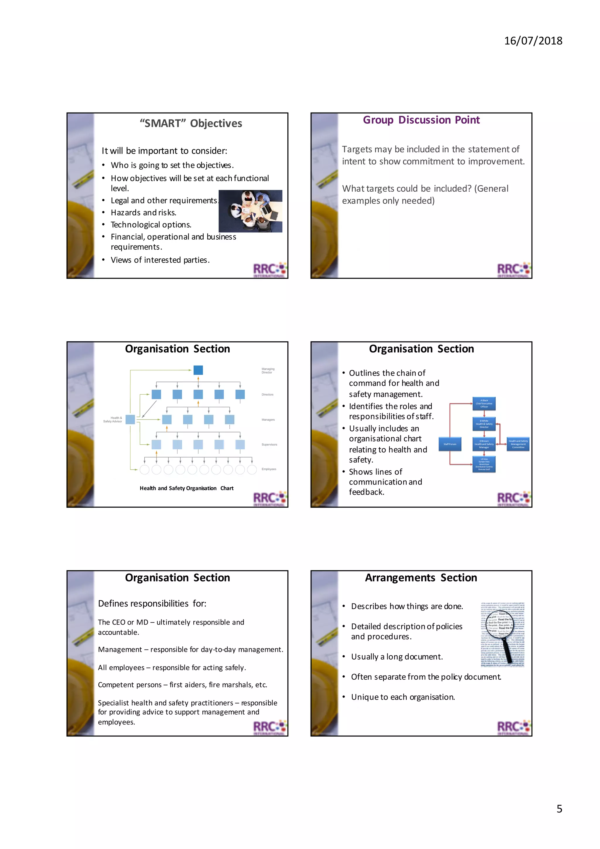 Nebosh Igc1 element 2 | PDF
