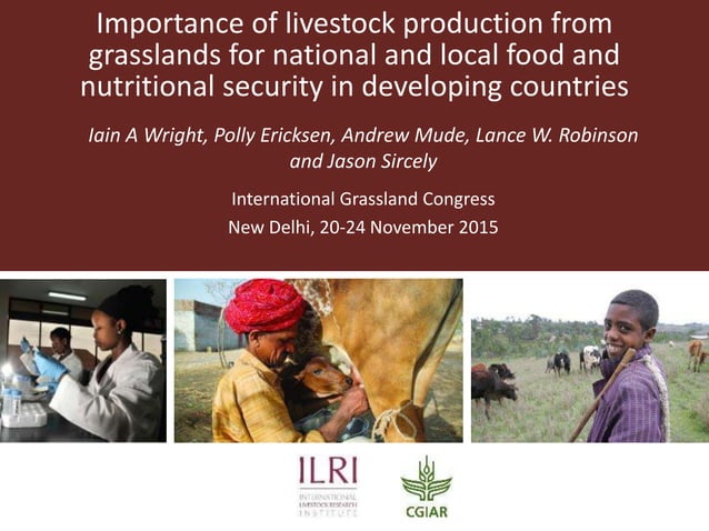 Importance of livestock production from grasslands for national and ...