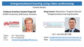 Intergenerational learning using video conferencing | PDF | Web Conferencing | Computer Software ...
