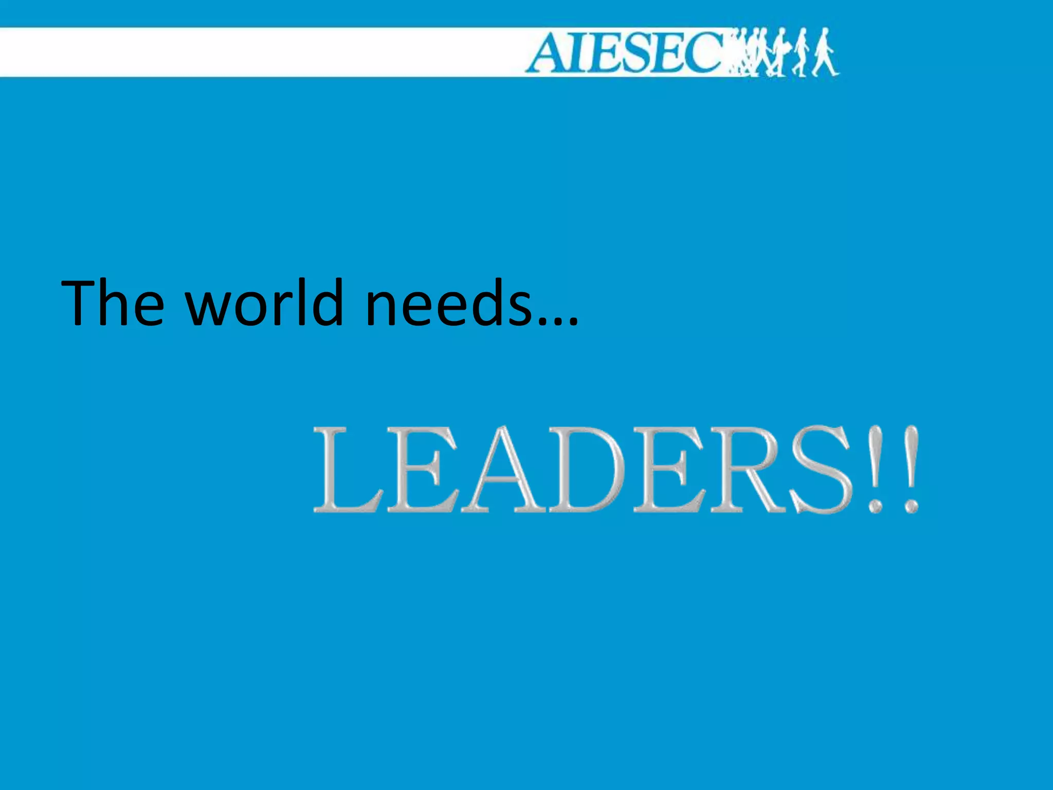 Incoming Global Community Development Programme - AIESEC | PPTX