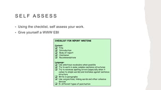 ESL writing for IGCSE students and learners | PPTX