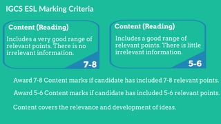 IGCSE-ESL-Summary-Extended.pptx summary writing | PPTX