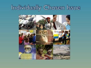 IGCSE Global Perspectives - Individual Choice | PPT