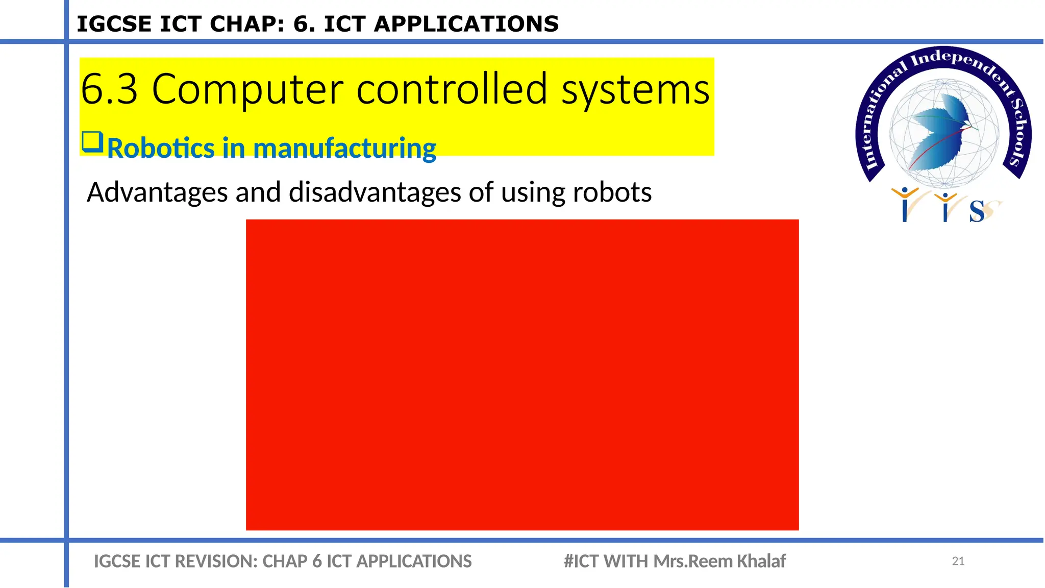 Igcse Ict Chapter 6 Ict Applications Pptx
