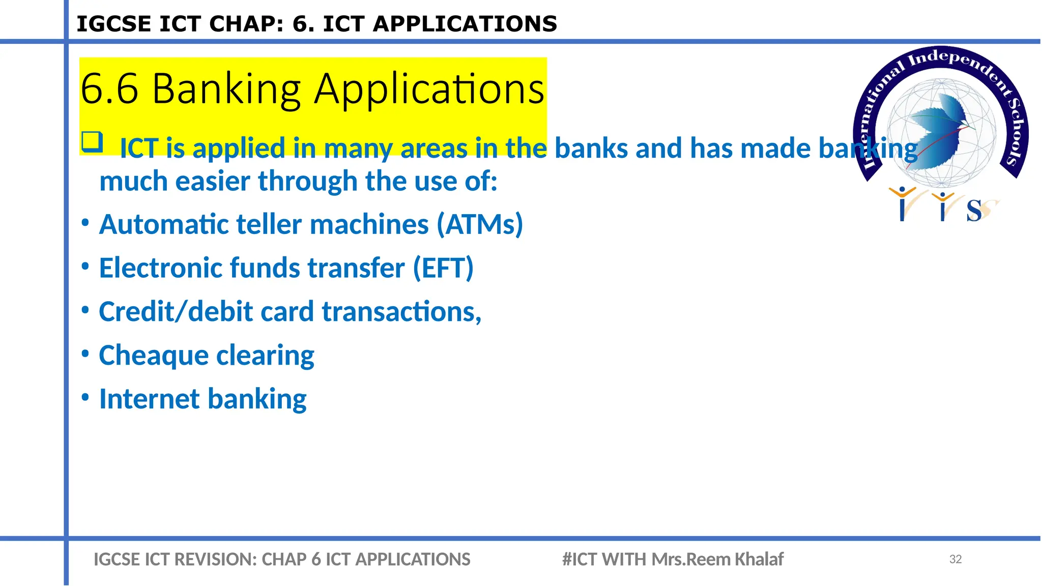 Igcse Ict Chapter 6 Ict Applications Pptx