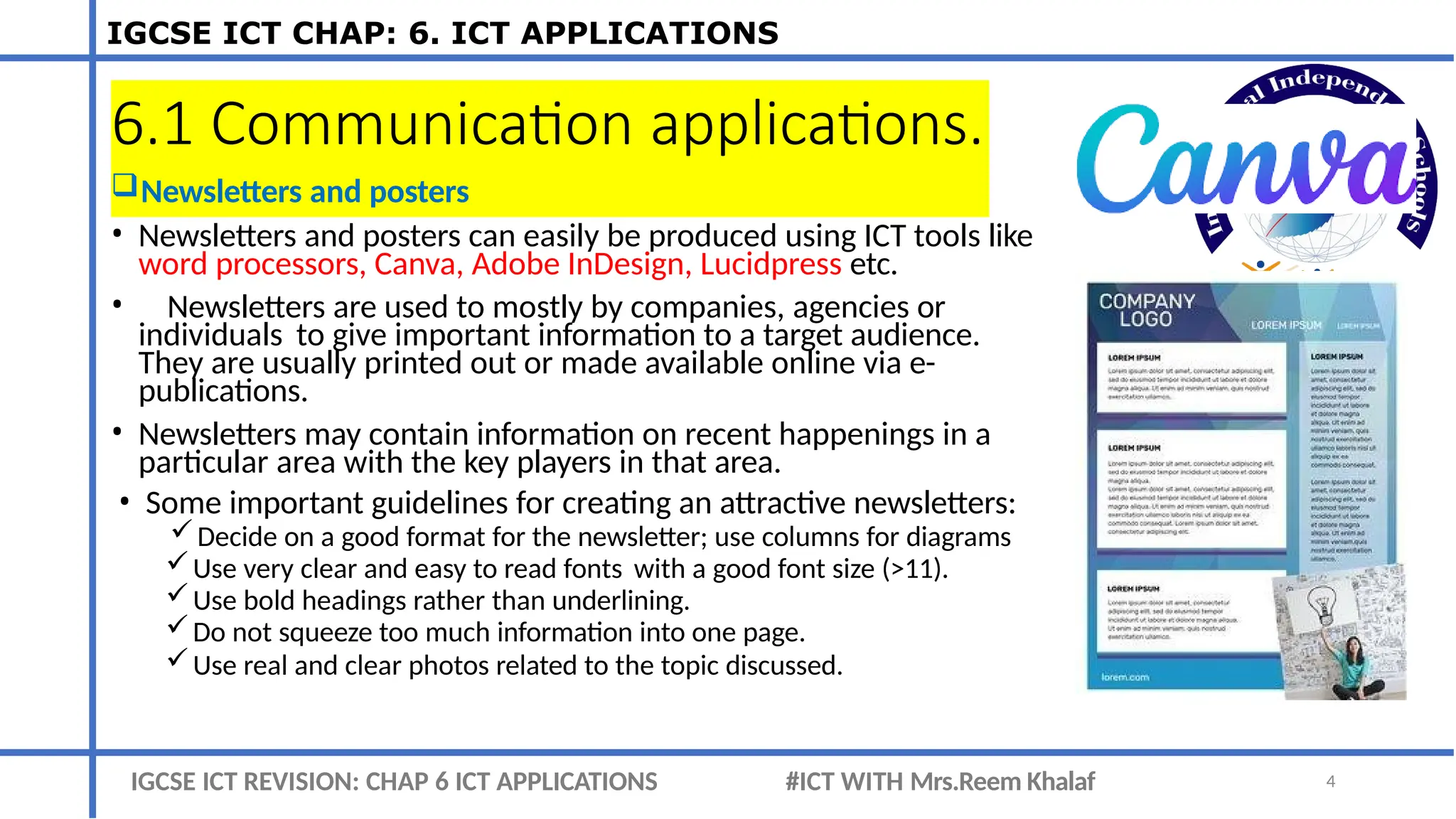 Igcse Ict Chapter 6 Ict Applications Pptx