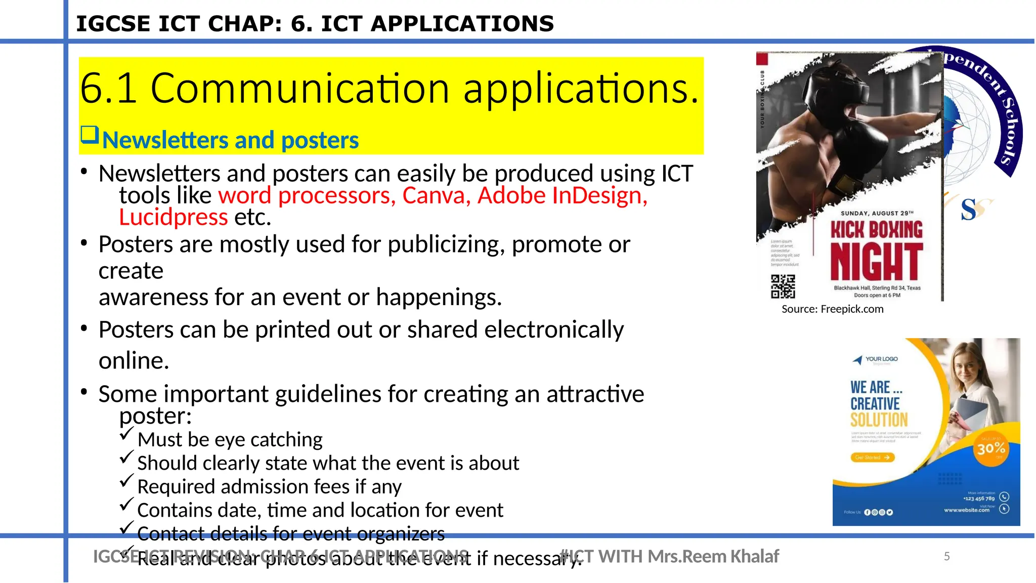 Igcse Ict Chapter 6 Ict Applications Pptx