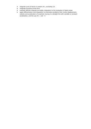 Igcse mathematics additional standards | DOCX