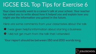 IGCSE - WRITING EXERCISE 6.pptx