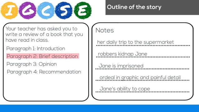 IGCSE - WRITING EXERCISE 6.pptx | Books and Literature