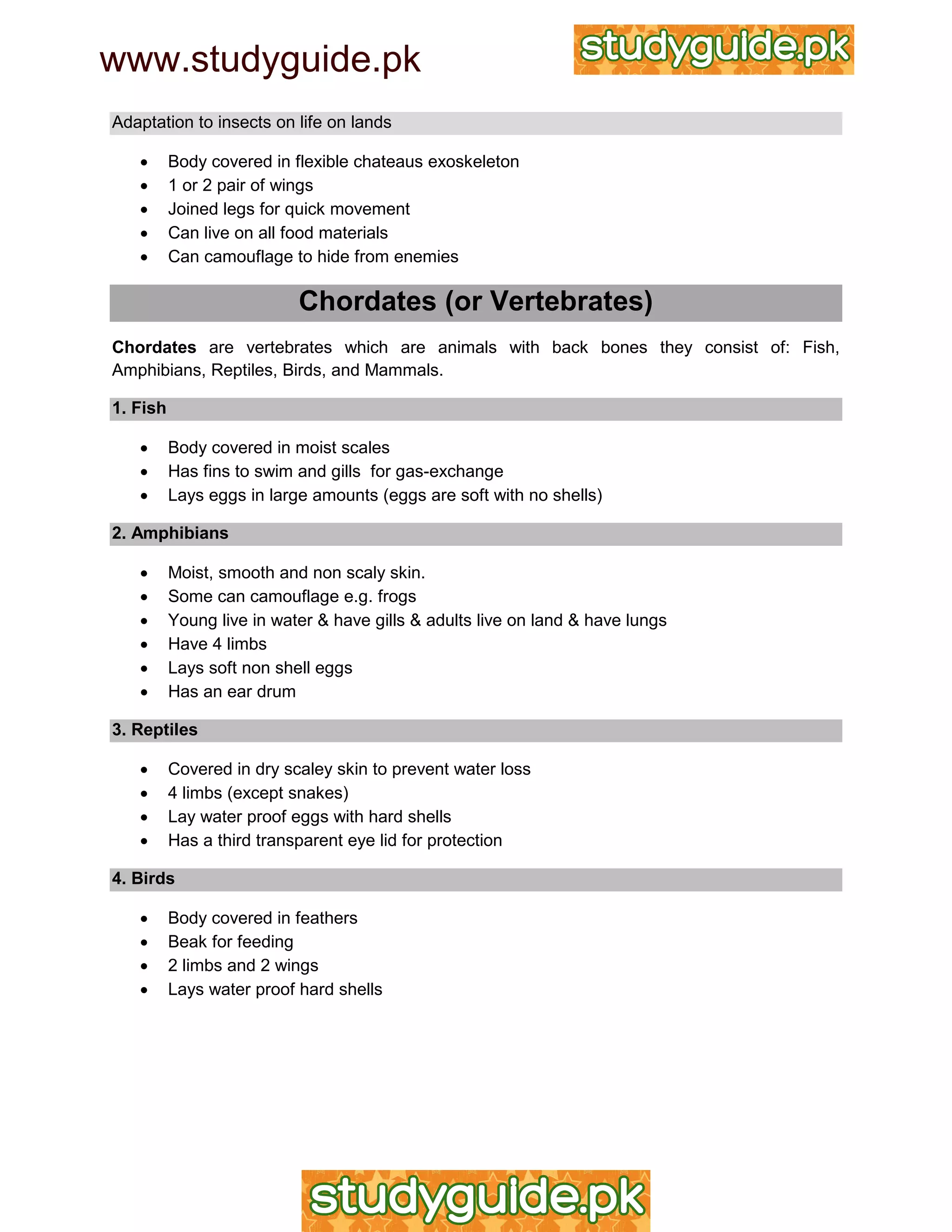 IGCSE Biology Revision Notes | PDF