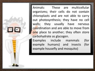 IGCSE Biology Section 1 Lesson 2 by HIna Imran (Jawahir Al Riyadh ...