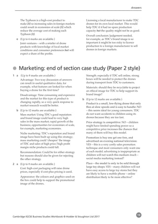 Igcse business wb_answers | PDF