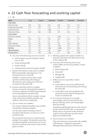 Igcse business wb_answers | PDF