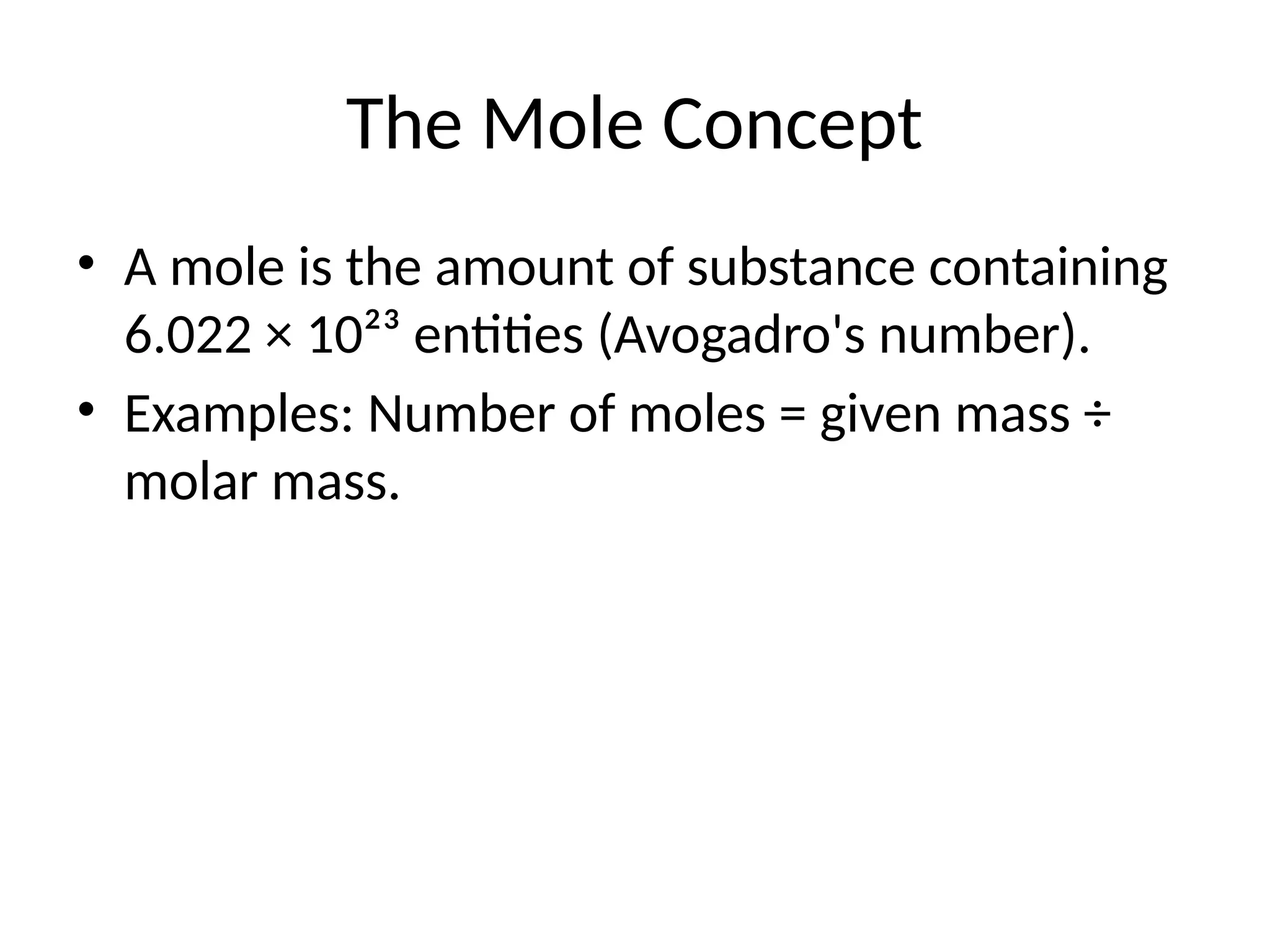 IGCSE_Chemical_Calculations for year 9 and 10.pptx