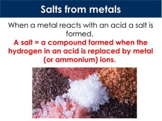 iGCSE Chemistry Lesson 4 - Salts from metals.pptx