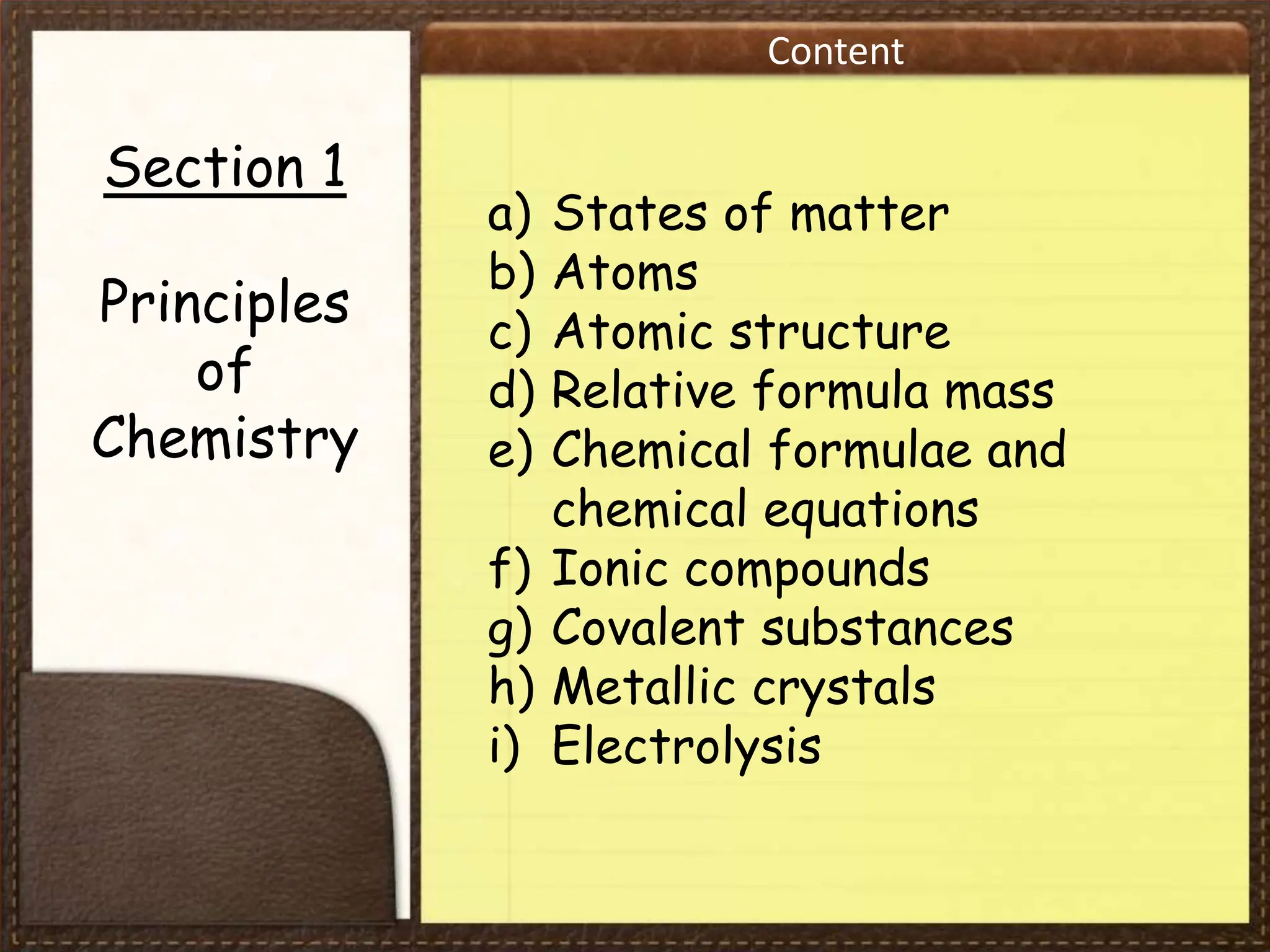 iGCSE Chemistry Section 1 Lesson 1 State of Matter.ppt