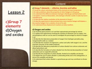 iGCSE Chemistry Section 2 Lesson 3.pptpt | PPT