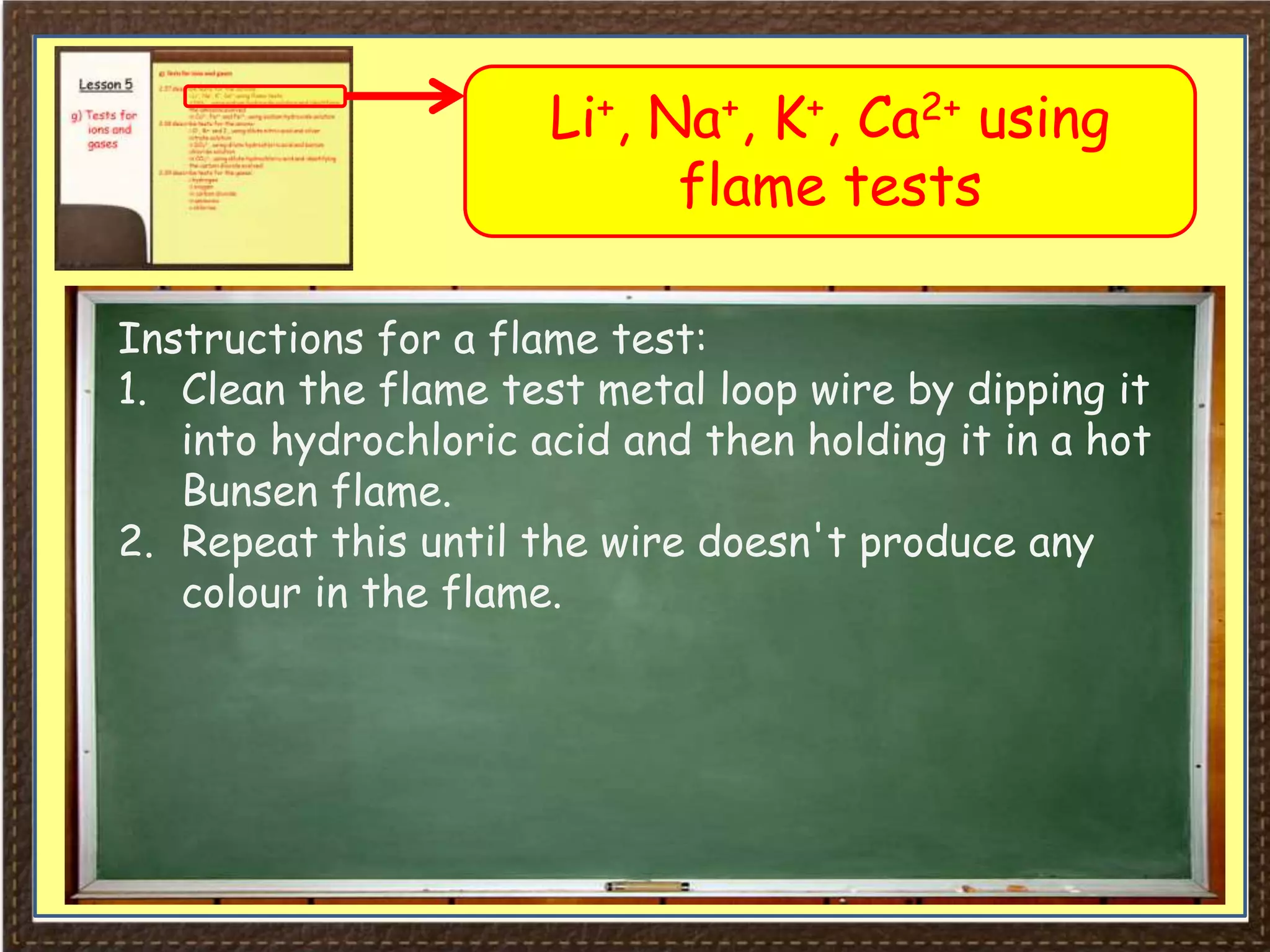 iGCSE Chemistry Section 2 Lesson 5.ppt