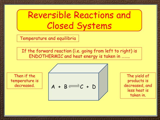 iGCSE Chemistry Section 4 Chemical Equilibrium.ppt | Chemistry | Science