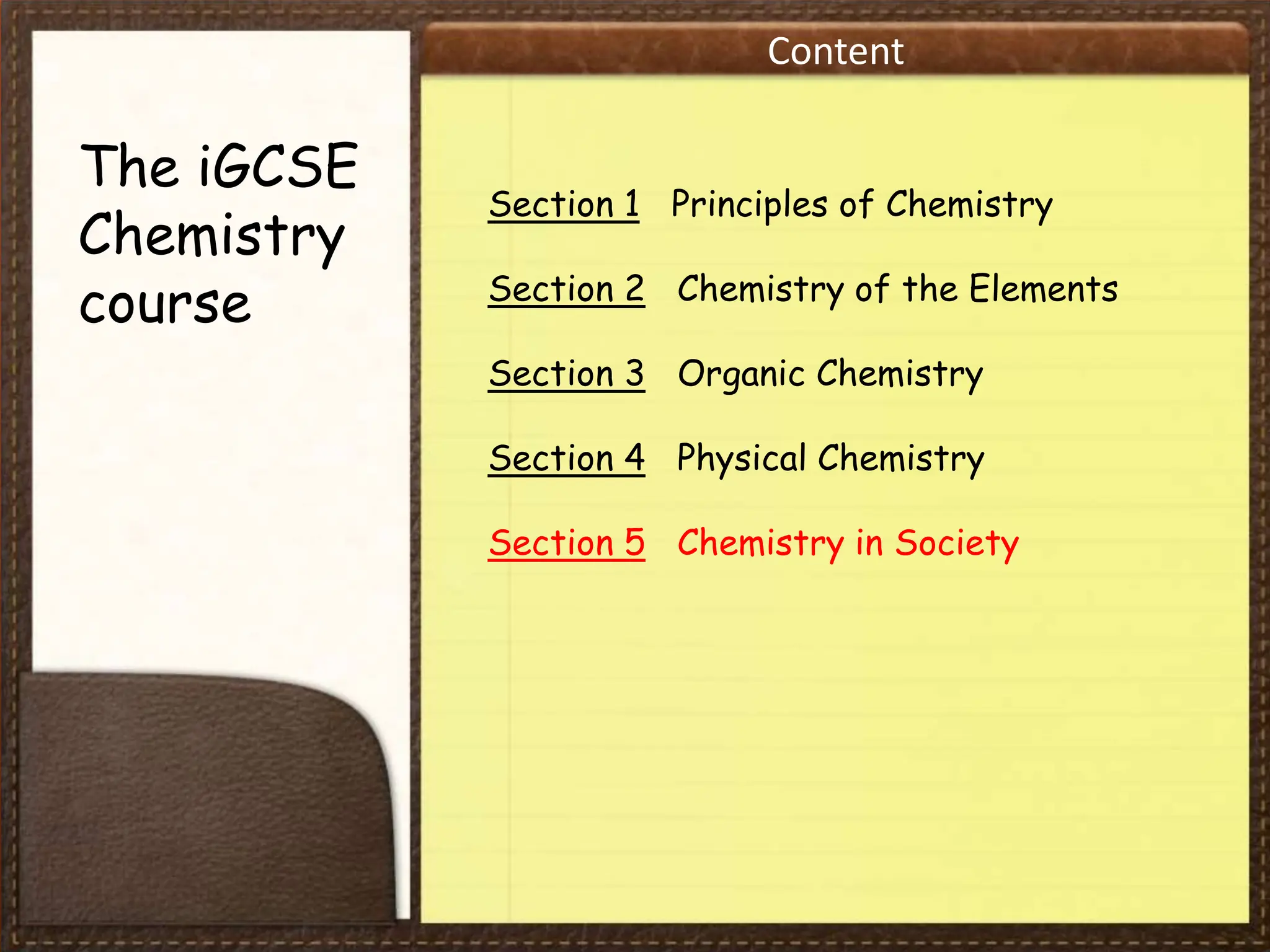 iGCSE Chemistry Section 1 electro chemis | PPT