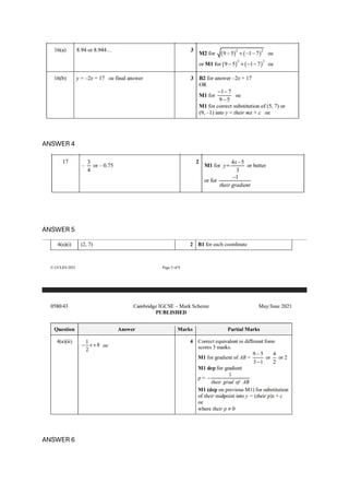 IGCSE MATH COORDINATE GEOMETRY ANSWERS 3.pdf