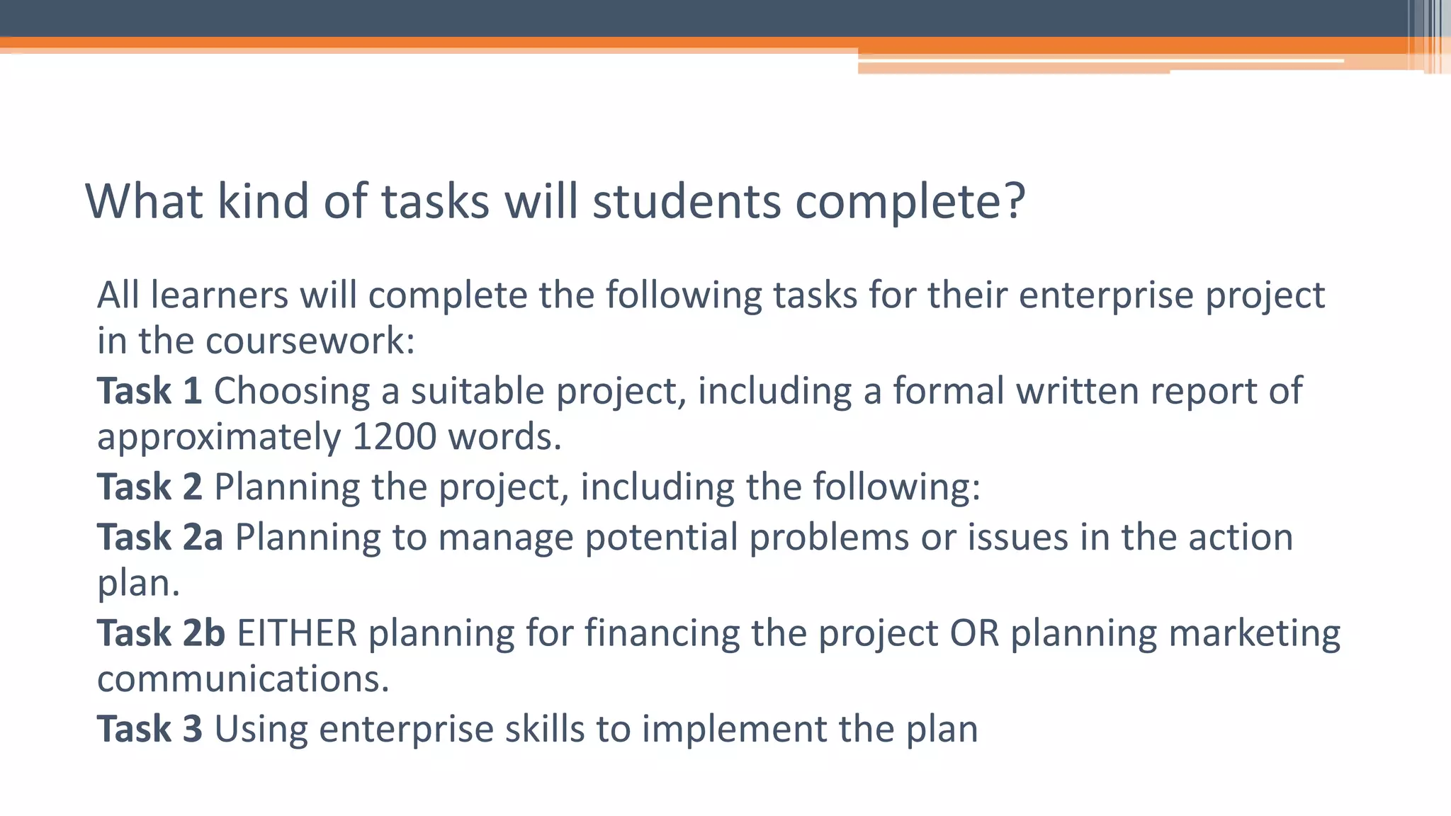Igcse enterprise cambridge international examination | PPTX