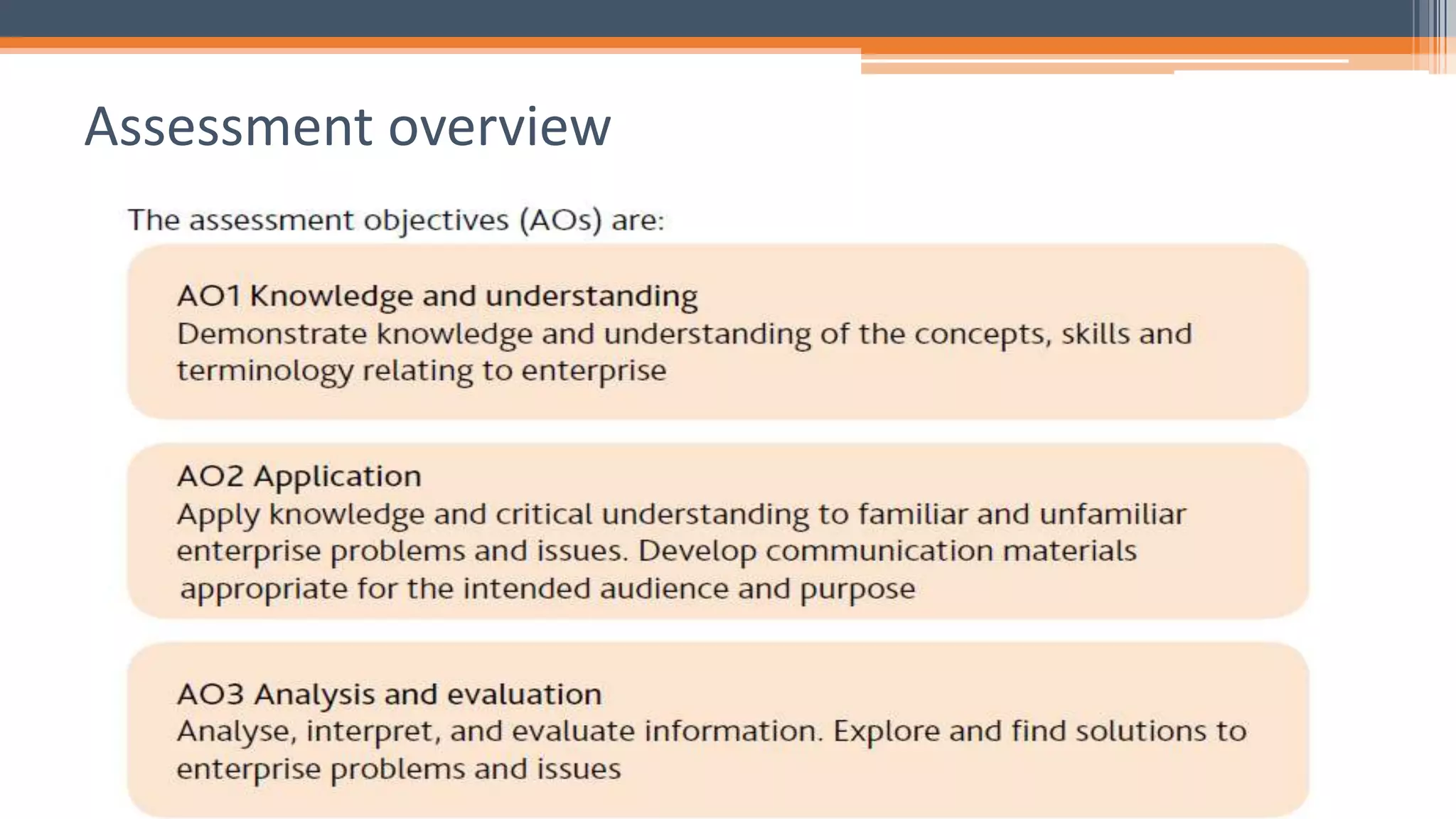 Igcse enterprise cambridge international examination | PPTX