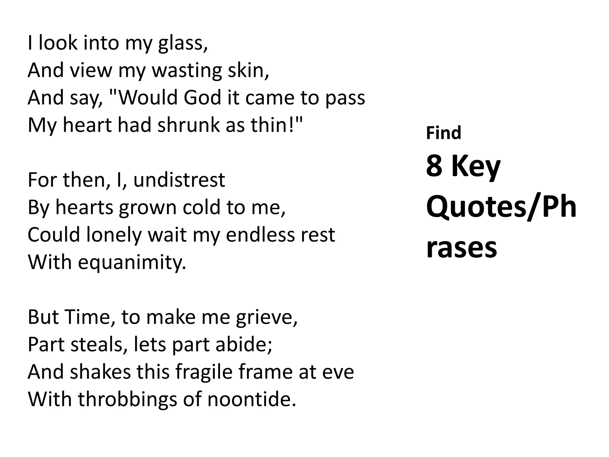 IGCSE Every Hardy Poem in a Day | PPTX