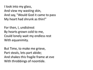 IGCSE Every Hardy Poem in a Day | PPTX