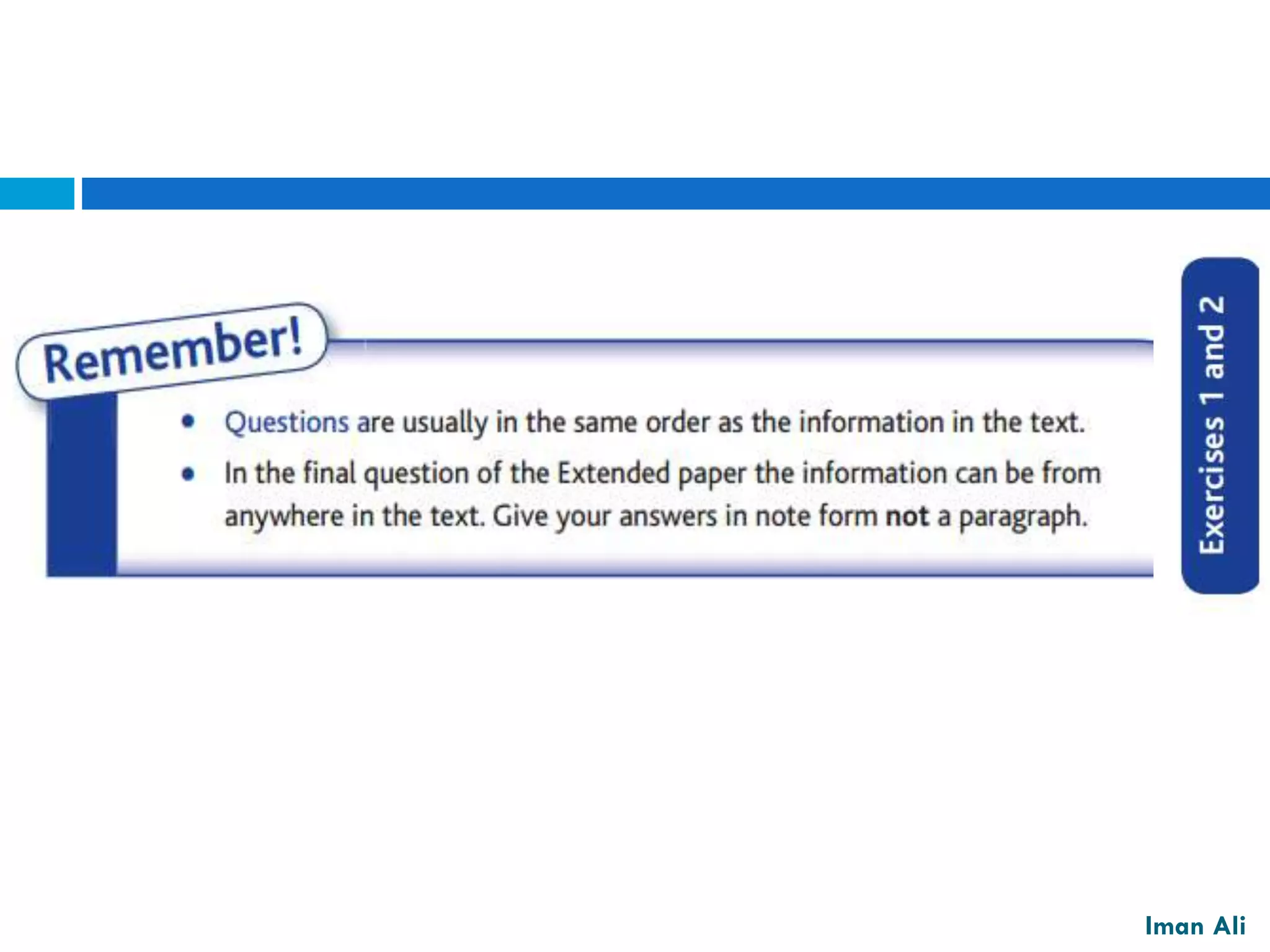 Igcse Esl Comprehension Guide Pptx