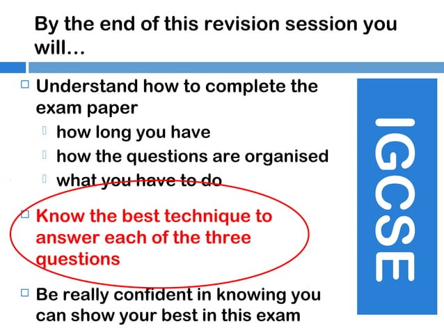 IGCSE Extended Sample | PPT | Screenwriting | Content Production