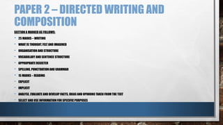 Igcse first language english 2020 | PPTX