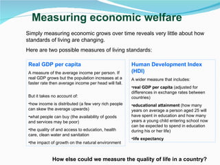 Igcse gdp | PPT | Economy | Business and Finance