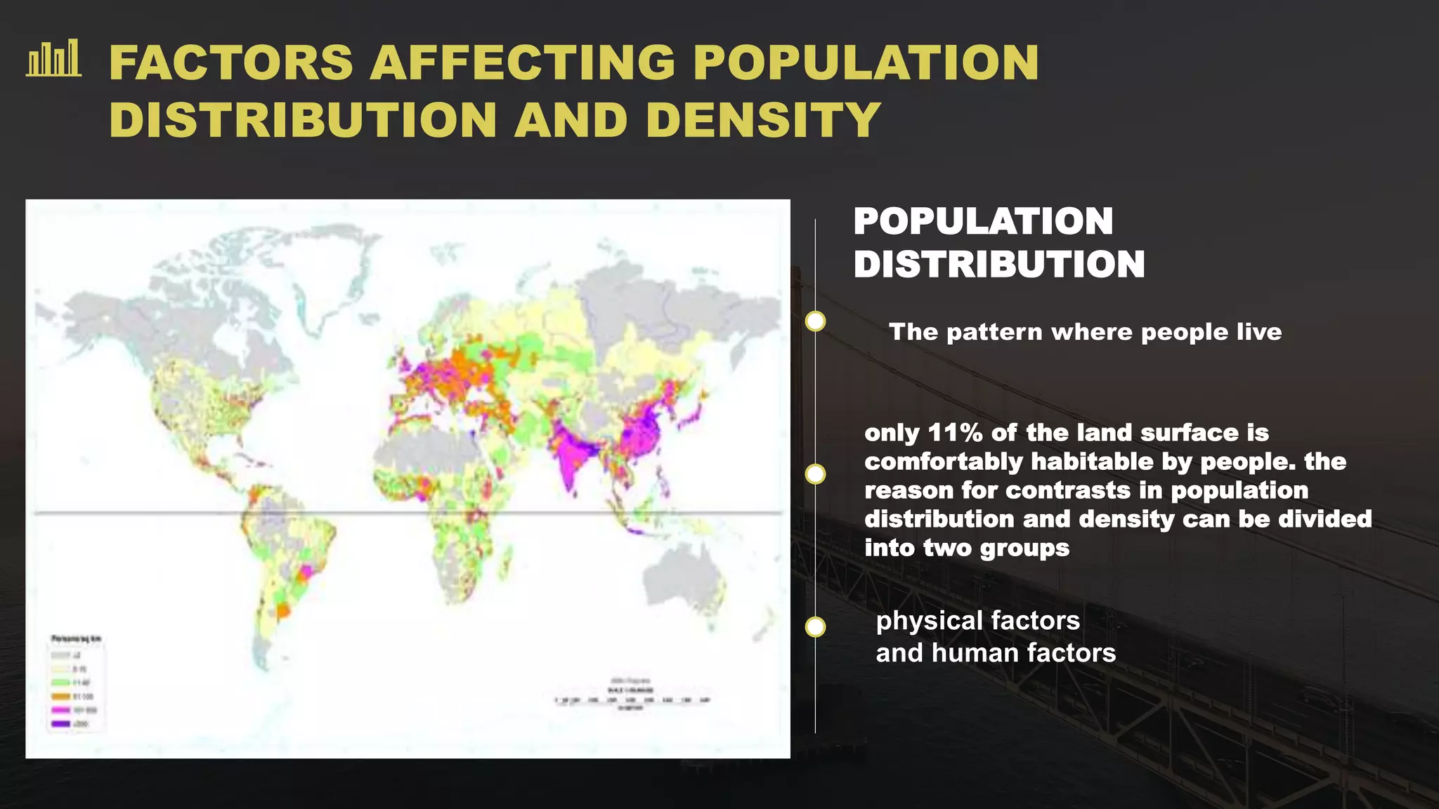 POPULATION STRUCTURE, DISTRIBUTION AND DENSITY | PPT