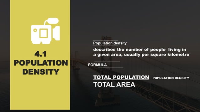 POPULATION STRUCTURE, DISTRIBUTION AND DENSITY | PPT