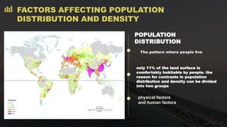 POPULATION STRUCTURE, DISTRIBUTION AND DENSITY | PPT