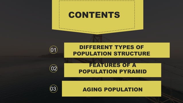 POPULATION STRUCTURE, DISTRIBUTION AND DENSITY | PPT