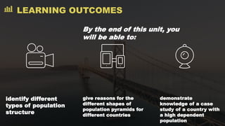 POPULATION STRUCTURE, DISTRIBUTION AND DENSITY | PPT