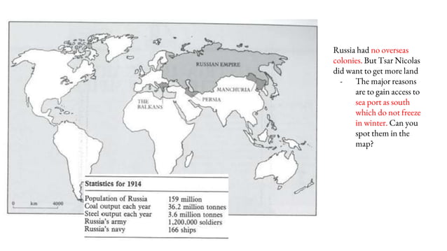 Igcse history (0470) depth study part 1 the first world war 1914 1918 ...
